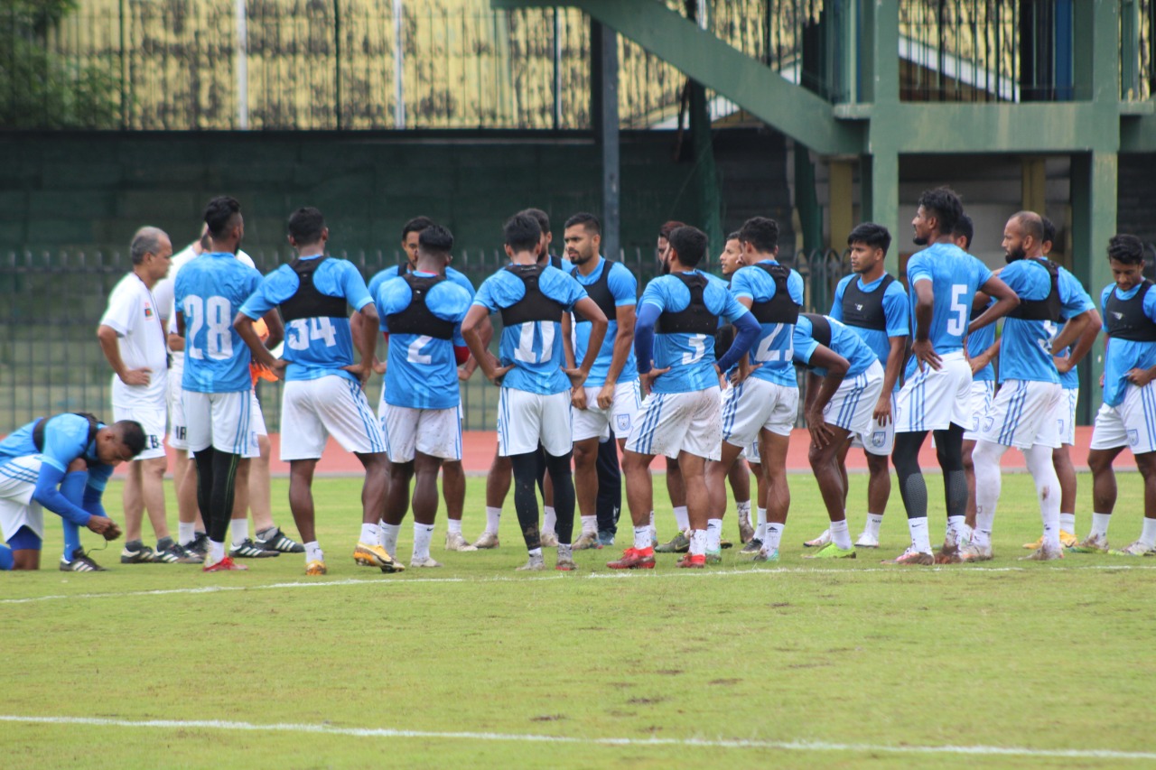 For the first time full squad have participated the practice session of ...